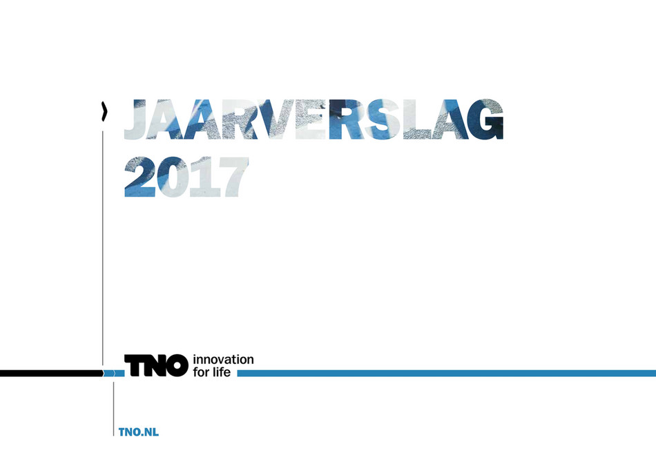 TNO - TNO Jaarverslag 2017 - Pagina 1