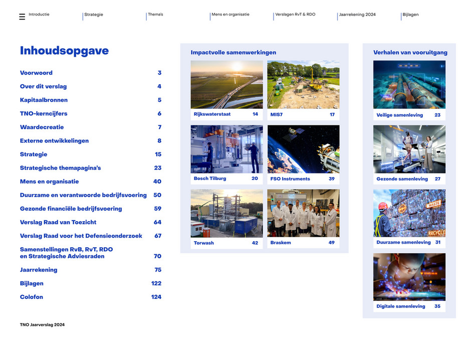 TNO - TNO Jaarverslag 2024 en Jaarrekening 2024 - Pagina 1